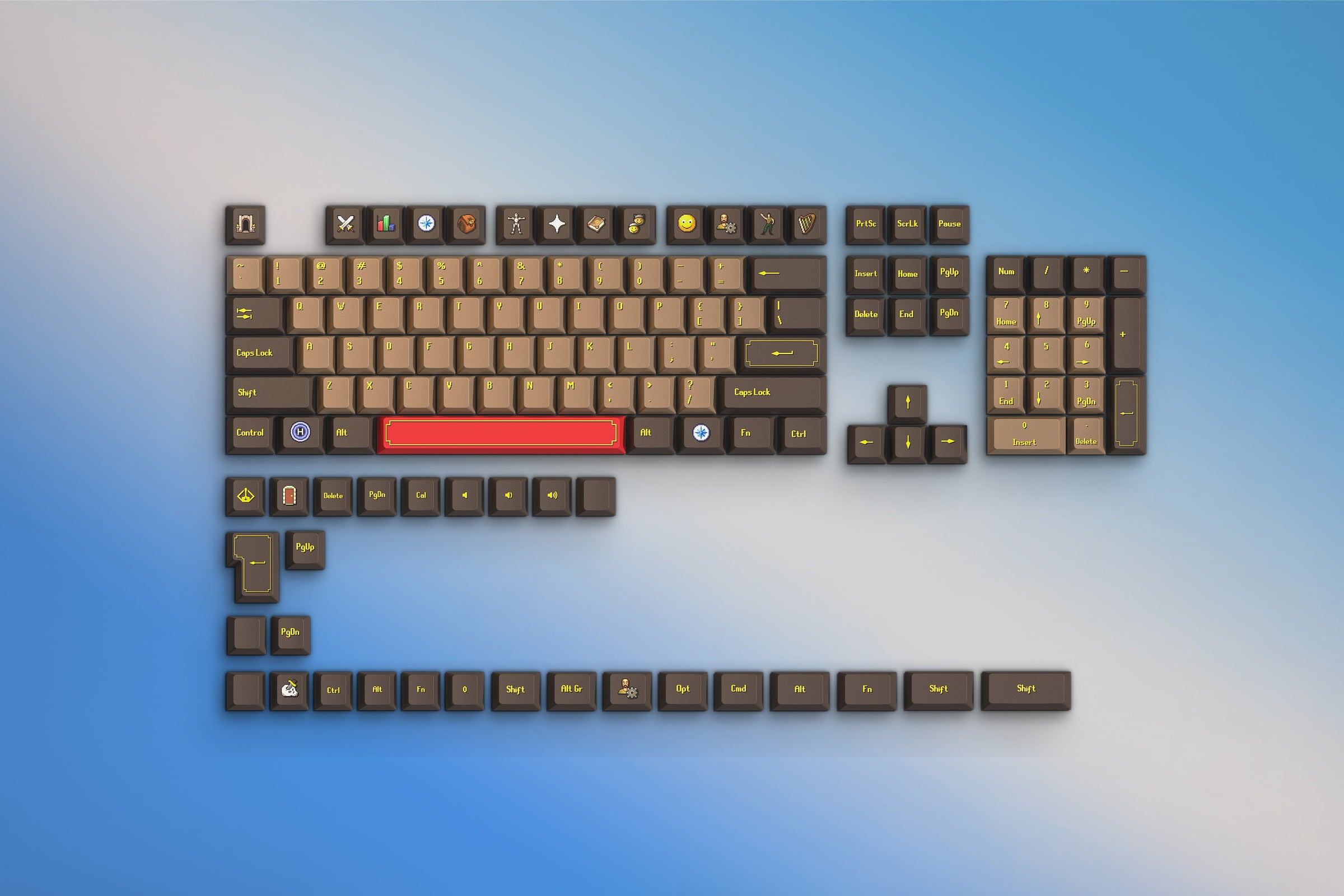 Old School RuneScape Keycap Set– Starforge Systems