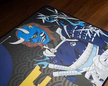 Ruby Art Samurai - Desk Mat– Starforge Systems