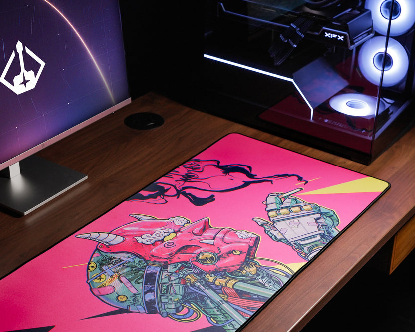 Retro Wave - Desk Mat– Starforge Systems