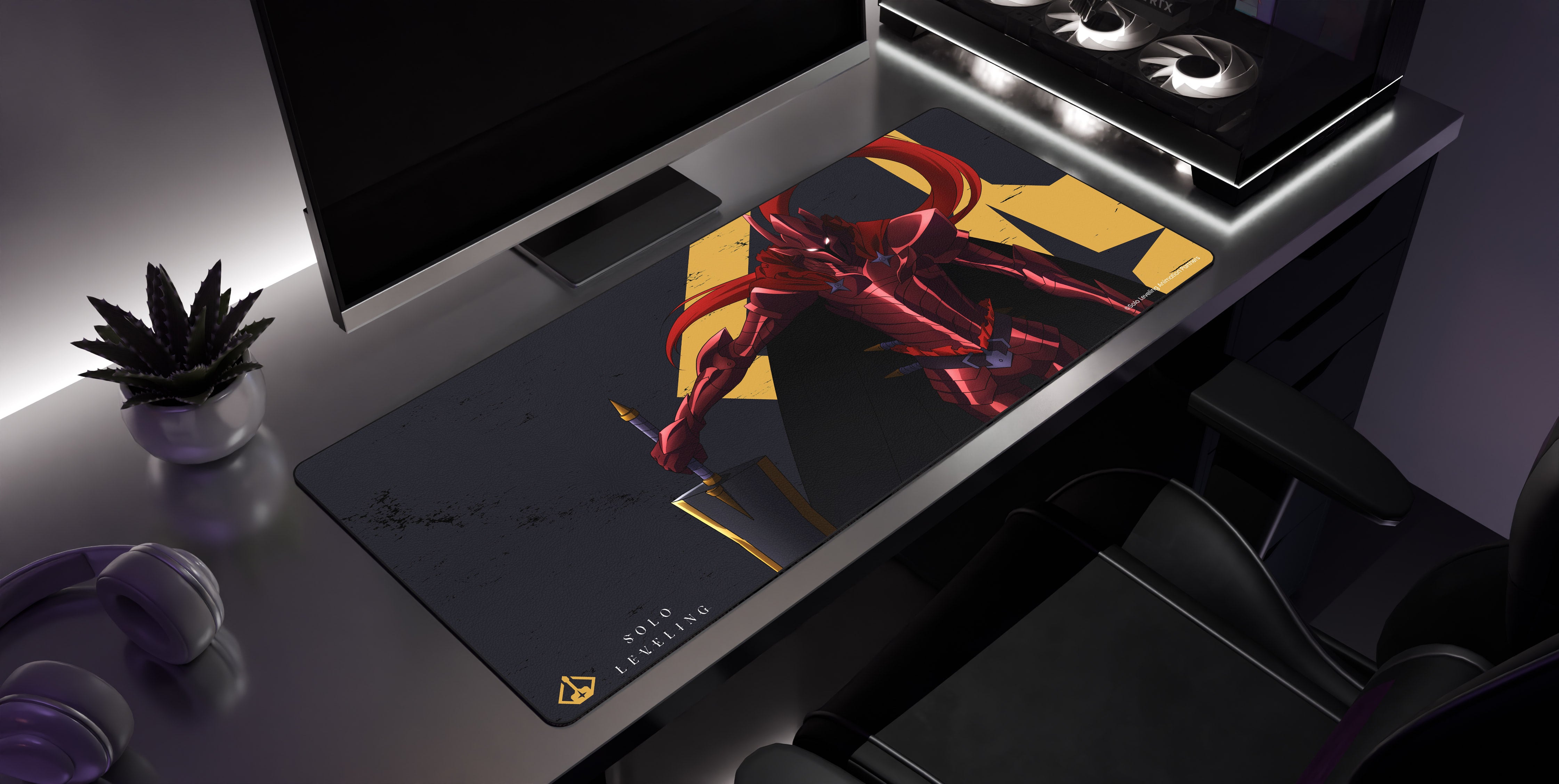 Solo Leveling Desk Mat – Igris | Starforge Systems
